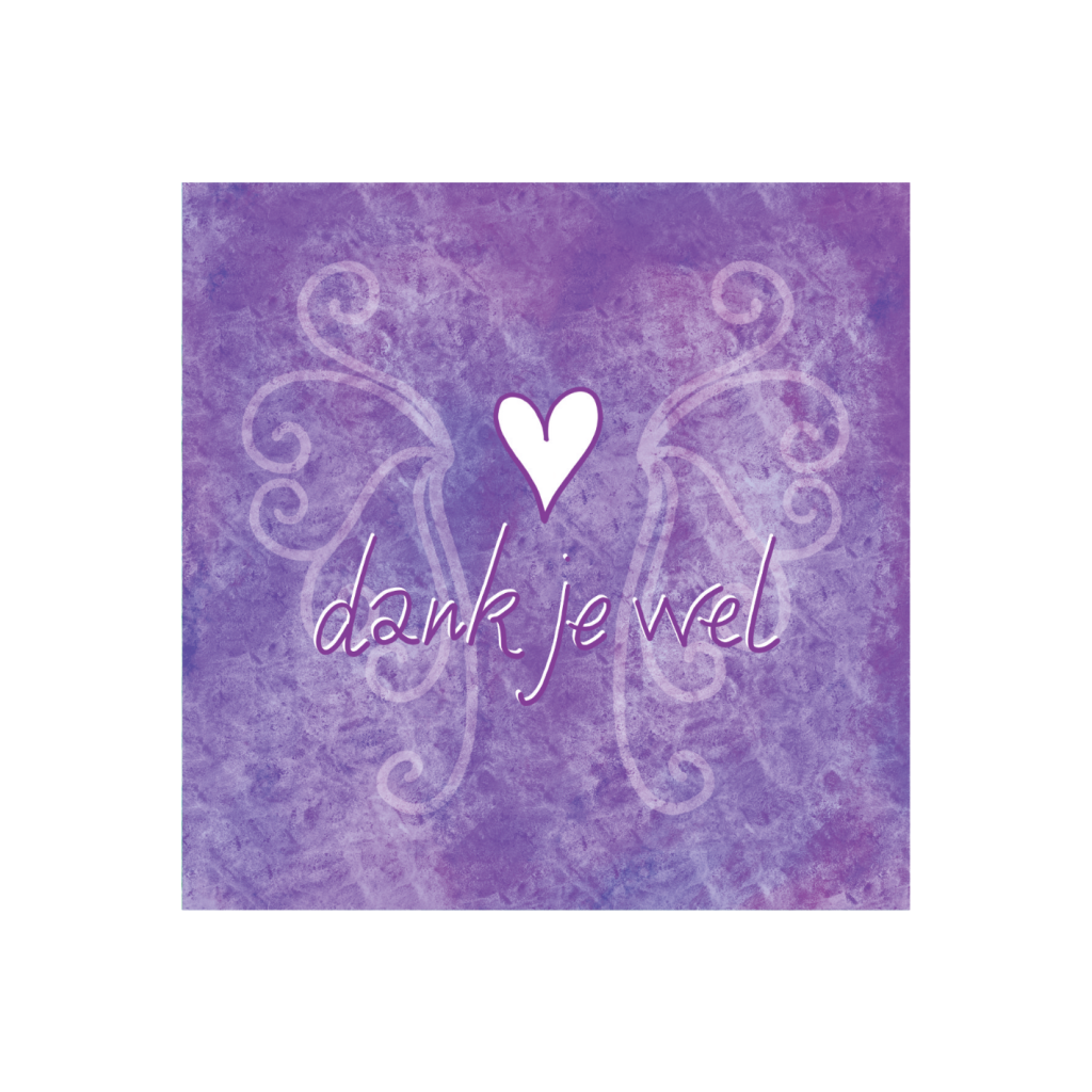 Krachtwenskaart Dank je wel | Krachtkaarten.nl